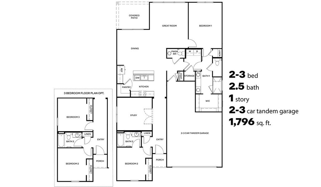Thomas - Plan 1704, 830 N Astronomer Ln, Green Valley, AZ 85614 - New ...
