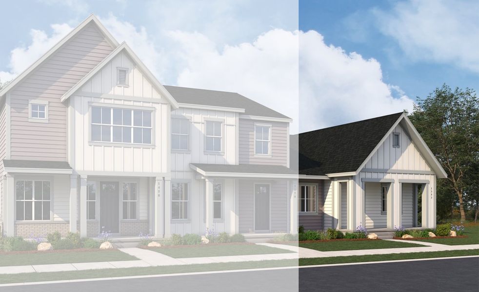 Townhome Series - Boulder 3-Unit, Erie, CO 80516 - New Construction Plan