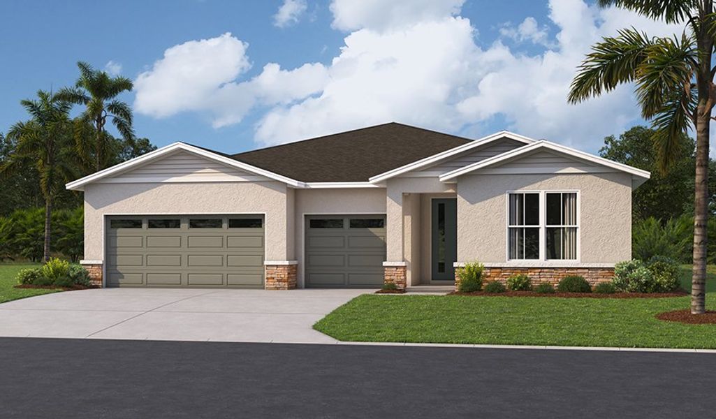 Powell, 2029 Hammock Trace Dr, Parrish, FL 34219 - New Construction Plan