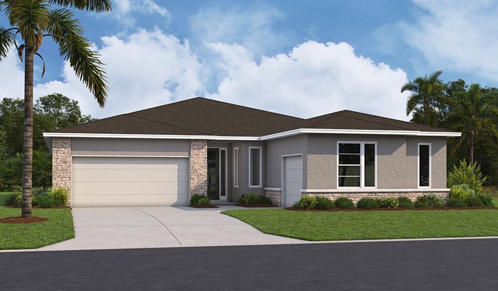 Pinecrest, 2029 Hammock Trace Dr, Parrish, FL 34219 - New Construction Plan