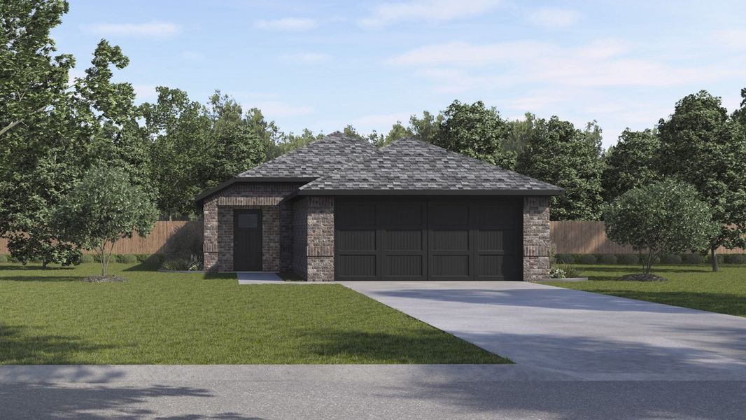 Barton, 1931 Castle Creek Trl, Blue Ridge, TX 75424 - New Construction Plan