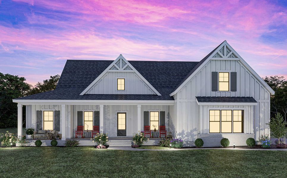 Thatcher, 3008 Pine Rd, Poolville, TX 76487 - New Construction Plan