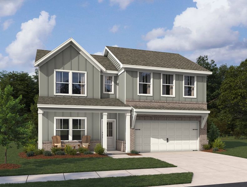 Cardiff, 5405 Hargrove Wy, Flowery Branch, GA 30542 - New Construction Plan